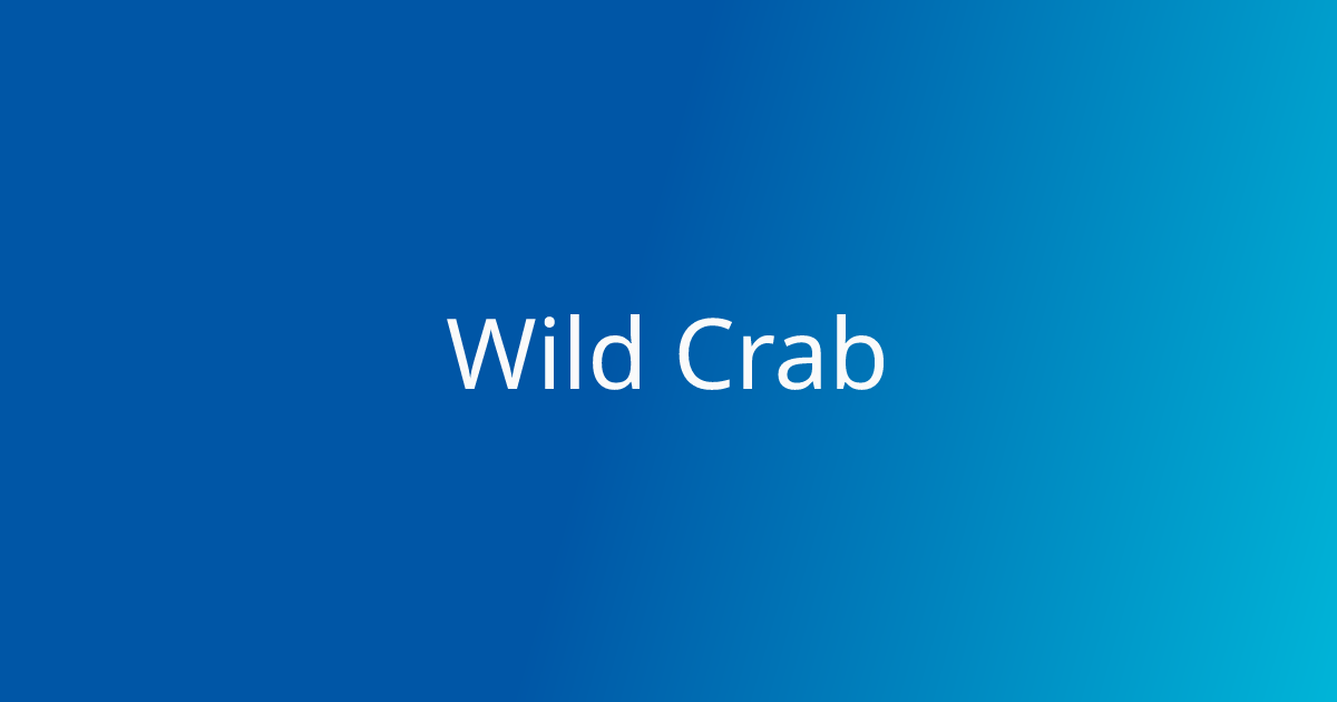 Best Seafood in Philadelphia, PA | Wild Crab | Menu